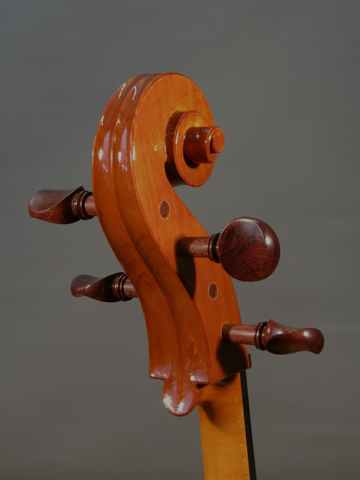 Cello bygget av Vik Vandamme - Roeselare 2022 - Fiolinbygger Jacob von der Lippe